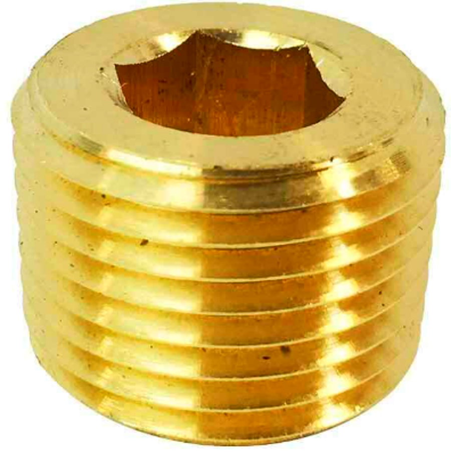 Brass Socket Head Plug NPT